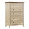 Amazon.com: BOSHIRO Dresser for Bedroom, Beige Dresser, Farmhouse 5 ...