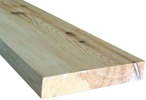 5" x 1" (120mmx20mm) Planed All Round Timber 2.1m in Various Pack Sizes ...