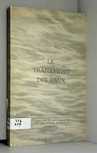 Amazon.fr - Louis Germain. Louis Colas,... Le Traitement des eaux ...