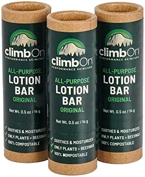 Amazon.com : climbOn All Purpose Body Lotion Bar | All Natural ...