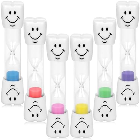 Amazon.com: Qpower Smiley Tooth Brushing Sand Timer Set for Kids and ...