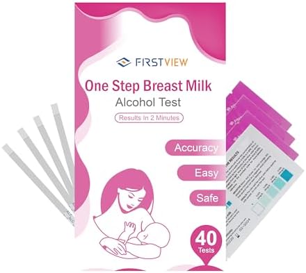 Amazon.com: FIRSTVIEW Alcohol Test Strips for Breastmilk,Detects ...