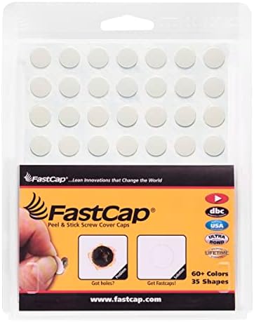 Amazon.com: FastCap - Screw Hole Covers, 9/16" (14mm) Round Stickers ...