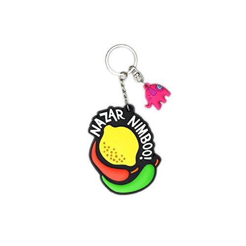 Chumbak PVC Nazar Nimboo Keychain : Amazon.in: Fashion