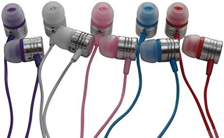 Amazon.com: JustJamz Bulk Ear Buds Jelly Matte - 100 Pack of Colorful ...