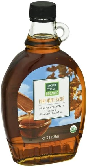 Amazon.com : Pacific Coast Organic, Maple Syrup, Organic, Pure , 12 ...