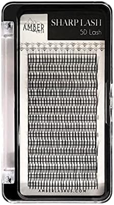 Amazon.com: Sharp Lash 5D, Premade Volume Lashes with Long Stem for ...