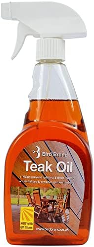 Q&H 500ML Teak Oil Spray Renovate Outdoor Furniture - Natural Wooden ...