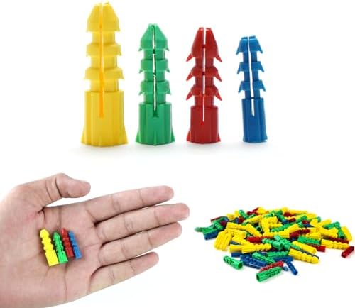 Rawl Plugs for Plasterboard Wall Plugs Assorted 300 Pcs Impact ...