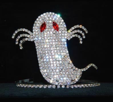 Amazon.com : #16246 - Large Scary Ghost Tiara : Beauty & Personal Care