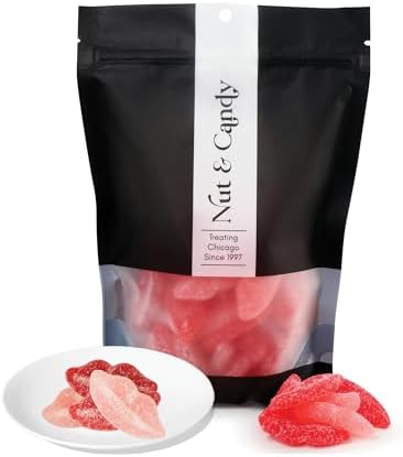 Amazon.com : Cocópia Sour Lips Gummy Candy 14 oz - Sweet & Sour Giggles ...