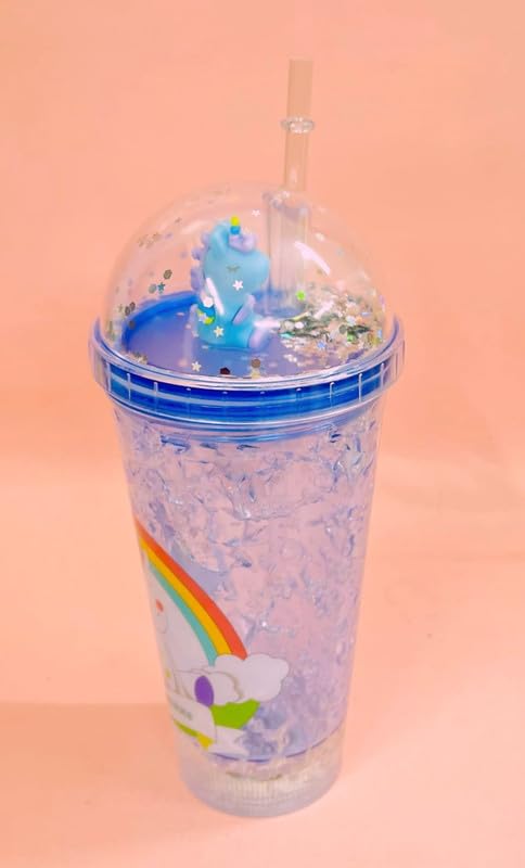 TERA 13 Plastic Water Sipper for Girls (1 pcs) Unicorn Light Water ...
