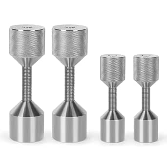 Amazon.com: 4 Pcs Flange Two Hole Pin, Stainless Steel 1-1/8'' Two Hole ...