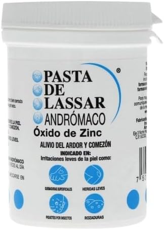 Pasta de lassar óxido de zinc tarro 125 gr : Amazon.com.mx: Salud y ...