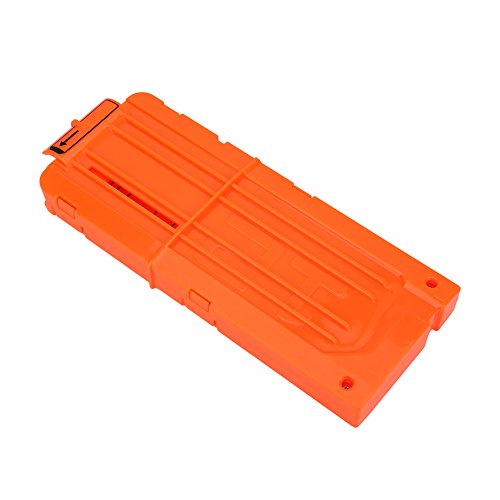Soft Bullet Clip, 12 Dart EVA Dart Gun Clips Plastic Gun Toy Cartridge ...