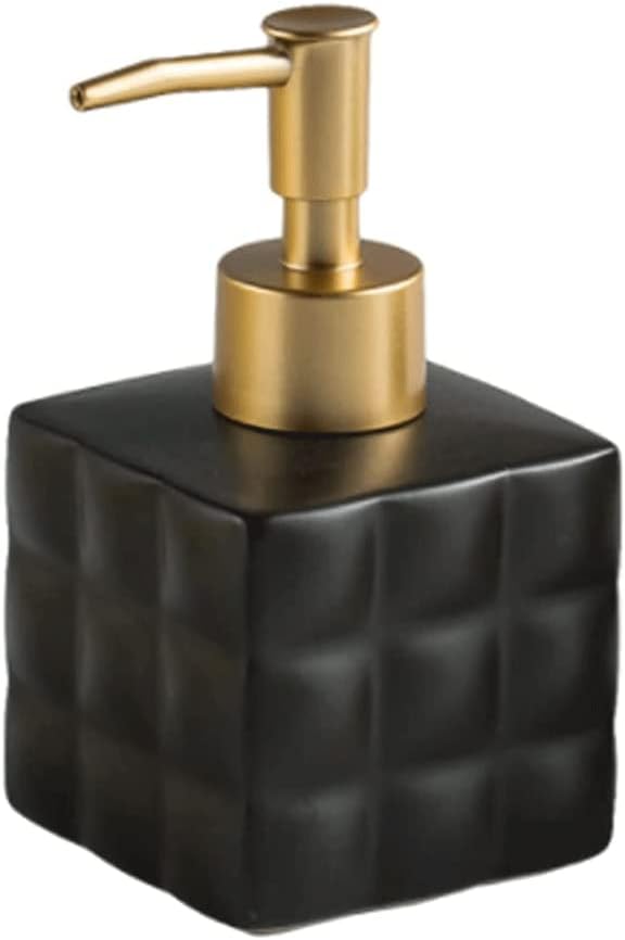 Amazon.com: VNABO Square Soap Dispenser Fillable Ceramic Lotion ...