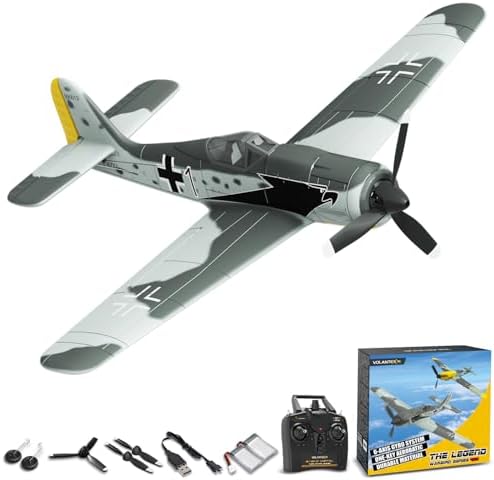 Amazon.com: volantexrc RC Plane FW190 Fighter 4CH Remote Control ...