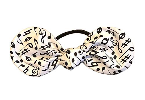 Amazon.com: Music Note Knot Ponytail Hair Bow Tie : Beauty & Personal Care