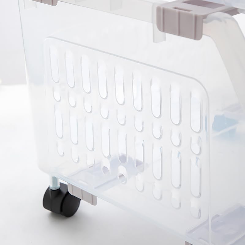 Skywin Contenedores de almacenamiento apilables de plástico ...