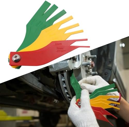 Amazon.com: Kutyun Brake Lining Thickness Gauge, 8-in-1 Car Automotive ...
