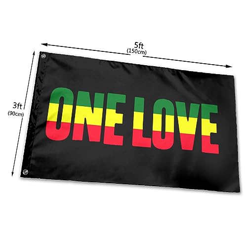 Snapklik.com : One Love Flags 3x5 Ft Garden Flag Double-Sided Outdoor ...