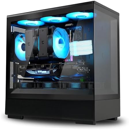 Amazon.com: MONTECH XR, ATX Mid-Tower PC Gaming Case, 3 x 120mm ARGB ...