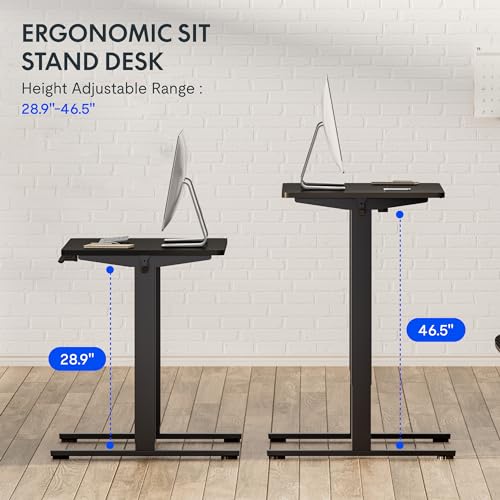 Snapklik.com : FLEXISPOT Adjustable Height Desk 40 X 24 Inches Small ...