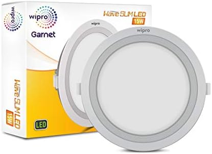 Buy wipro Garnet 12W Round LED Alpha Panel | Warm White Light (2700K ...