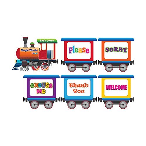 Sona Edons Kids Early Learning Cut -Outs for Classroom-Magic Words ...