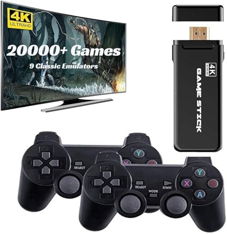 Buy GSH USB Wireless Console Game Stick Video Game Console Built-in ...
