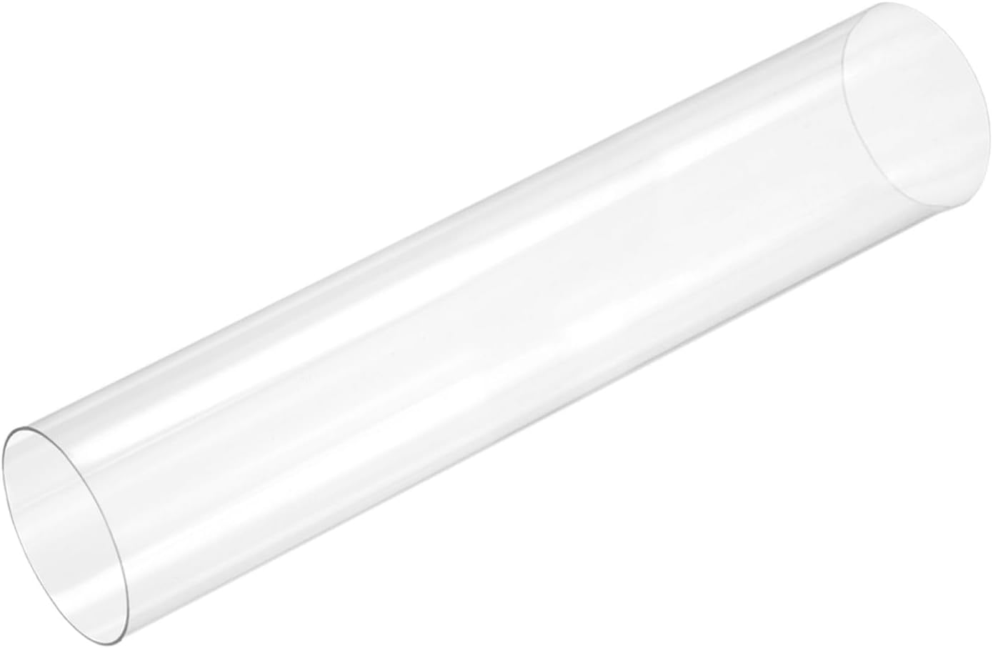 DMiotech 17 inch Clear Rigid Plastic Pipe 41.6mm(1 5/8 inch) x 43mm ...