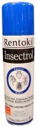 RENTOKIL INSECT KILLER SPRAY Pack of 3, Kills Fleas,Ants ,BEDBUGS ...