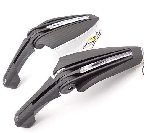 AUTOPOWERZ® Universal Motorcycle Handguards with Led Light for 7/8 ...