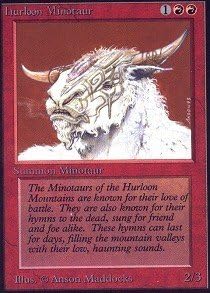 Amazon.co.jp: Magic: the Gathering - Hurloon Minotaur - Collectors ...