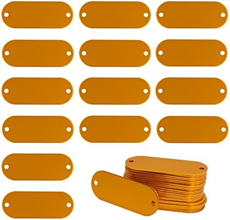 Amazon.com: StayMax 100 Pack Anodized Aluminum Engraving Blank Tags ...