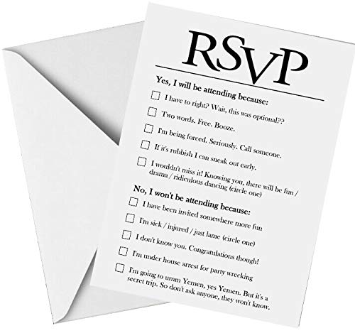 Fun Rsvp Wording