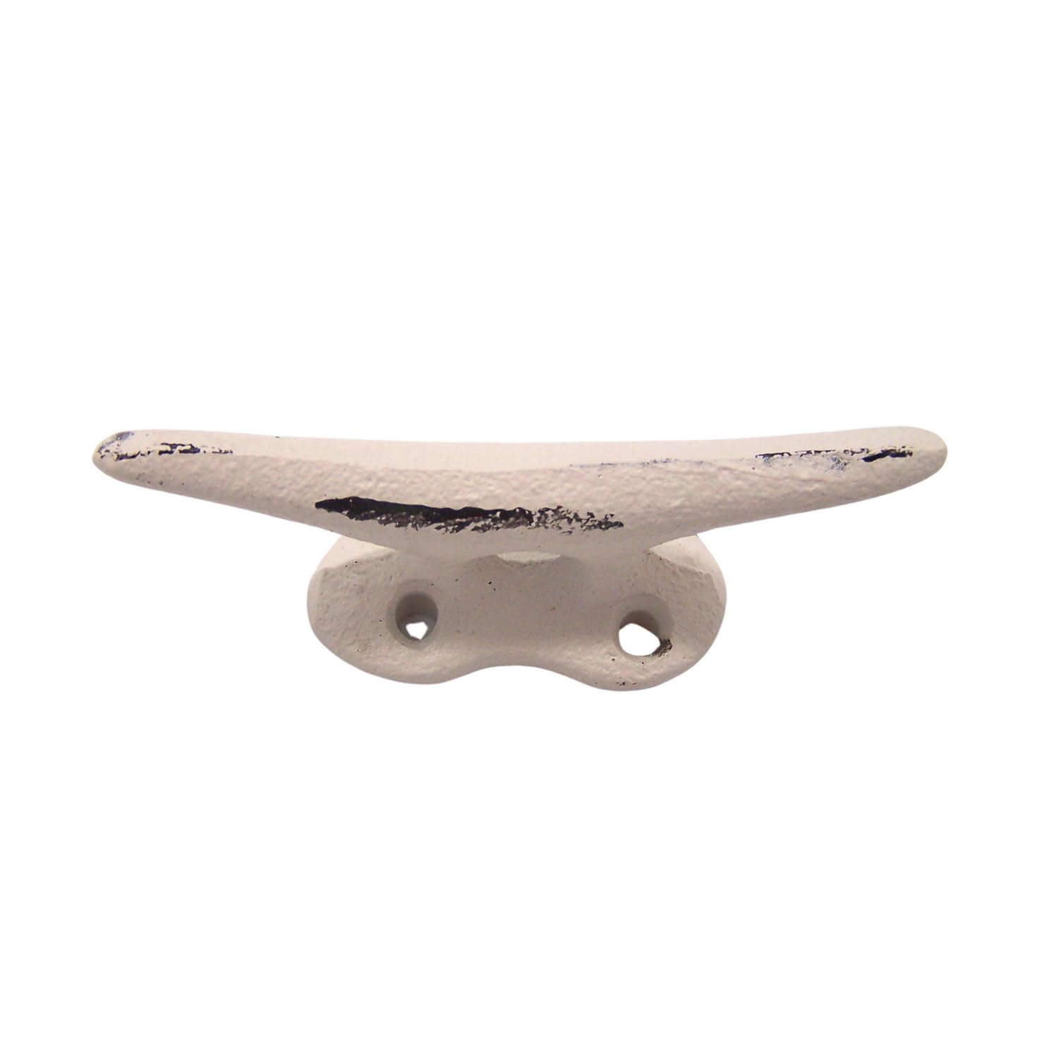 Snapklik.com : Wowser Nautical White Cast Iron Boat Cleat Wall Hooks