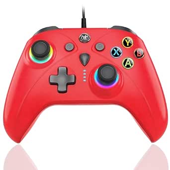 Amazon.com: Ninconrep Wired Controller for Series PC, Gaming Control ...