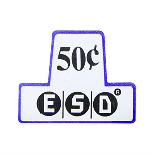 Amazon.com: ESD Label Insert Coin Chutes - $ .50 : Office Products