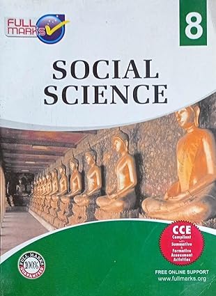 Full Marks Social Science Class 8 (S) : CCE: Amazon.in: Books