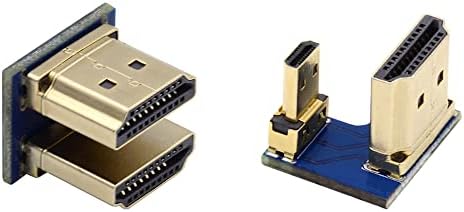 Amazon.com: cablecc Type-D Micro HDMI 1.4 Male to HDMI Female Port ...