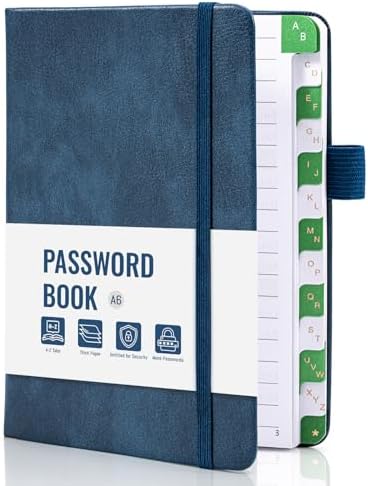 Kikkerland Password Keeper (NB01),Red, Wallet Sized Folding Book ...