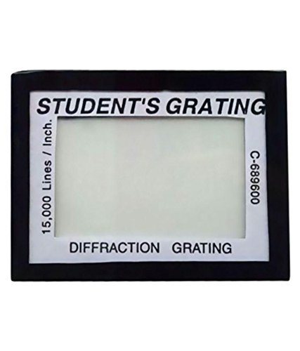 FZN Student Grating Glass Or Diffraction Grating Glass 600 Lines I.e ...