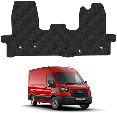 Ford Genuine Transit Mk8 Mk9 Custom Front Rubber Car Floor Mats Set of ...