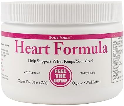 Amazon.com: Heart Formula Capsules: Plant-Based Powder with Magnesium ...