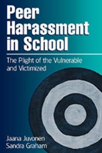 Peer Harassment in School: The Plight of the Vulnerable and Victimized ...
