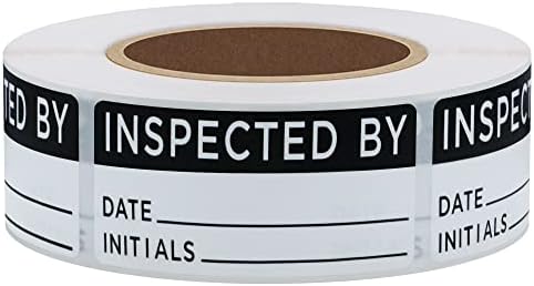 Amazon.com : 1x2 Inch Quality Control Inventory Lables 500 Pcs ...