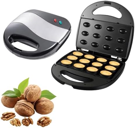 Amazon.com: 12 Walnut Cookie Maker, Electric Oreshki Mould Maker Non ...