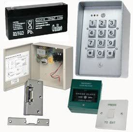 TC232- DOOR ACCESS CONTROL KIT DIGITAL KEYPAD/ELECTRIC DOOR LOCK/PUSH ...
