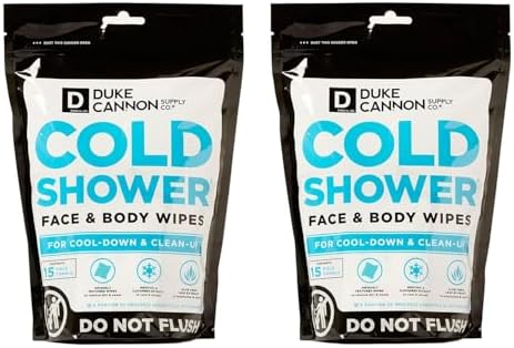 Amazon.com: Duke Cannon Cold Shower Cooling Field Towels – Menthol Body ...